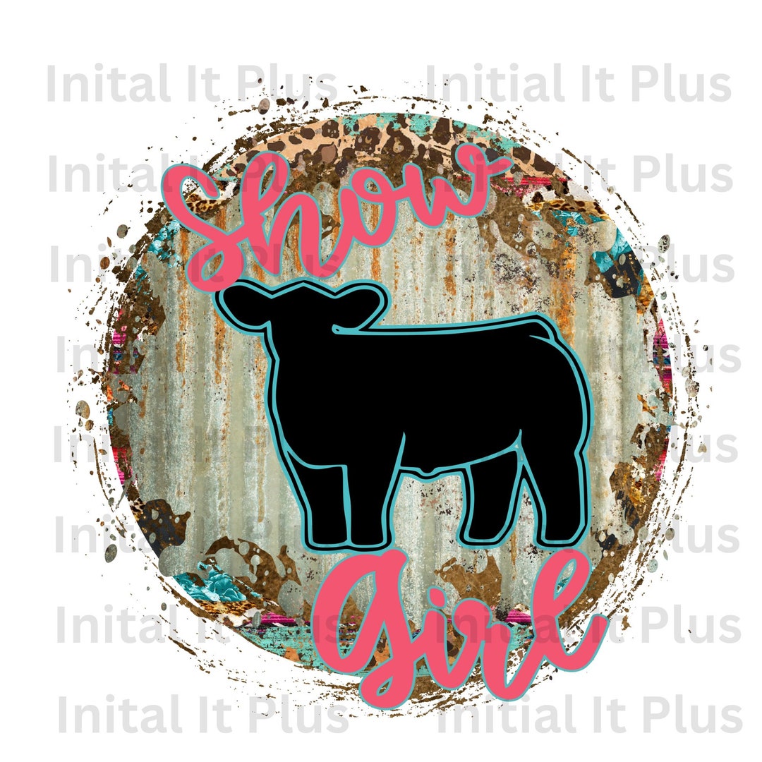 Show Girl Steer PNG, Stock Show Steer, Show Steer PNG, Western Show ...