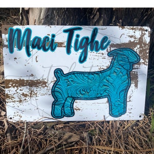 Custom Show Signs, Show Pig Sign, Show Cow Sign, Livestock Show Stall ...