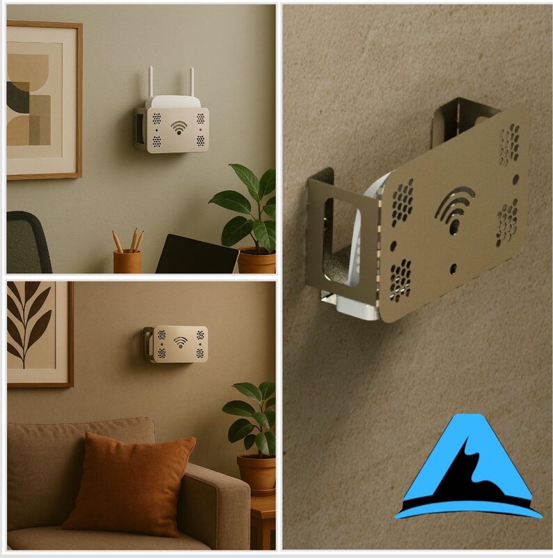 Laser Cut Router Storage Box: Wall Mounted, Modern Decor (digital ...