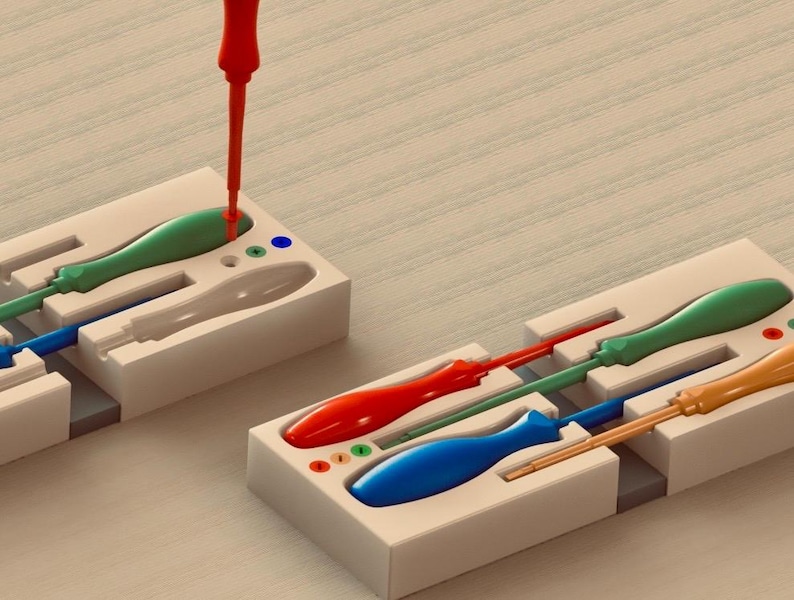 Montessori Screwdriver Stacking Toy: STEM Educational 3D Print Tool Set ...