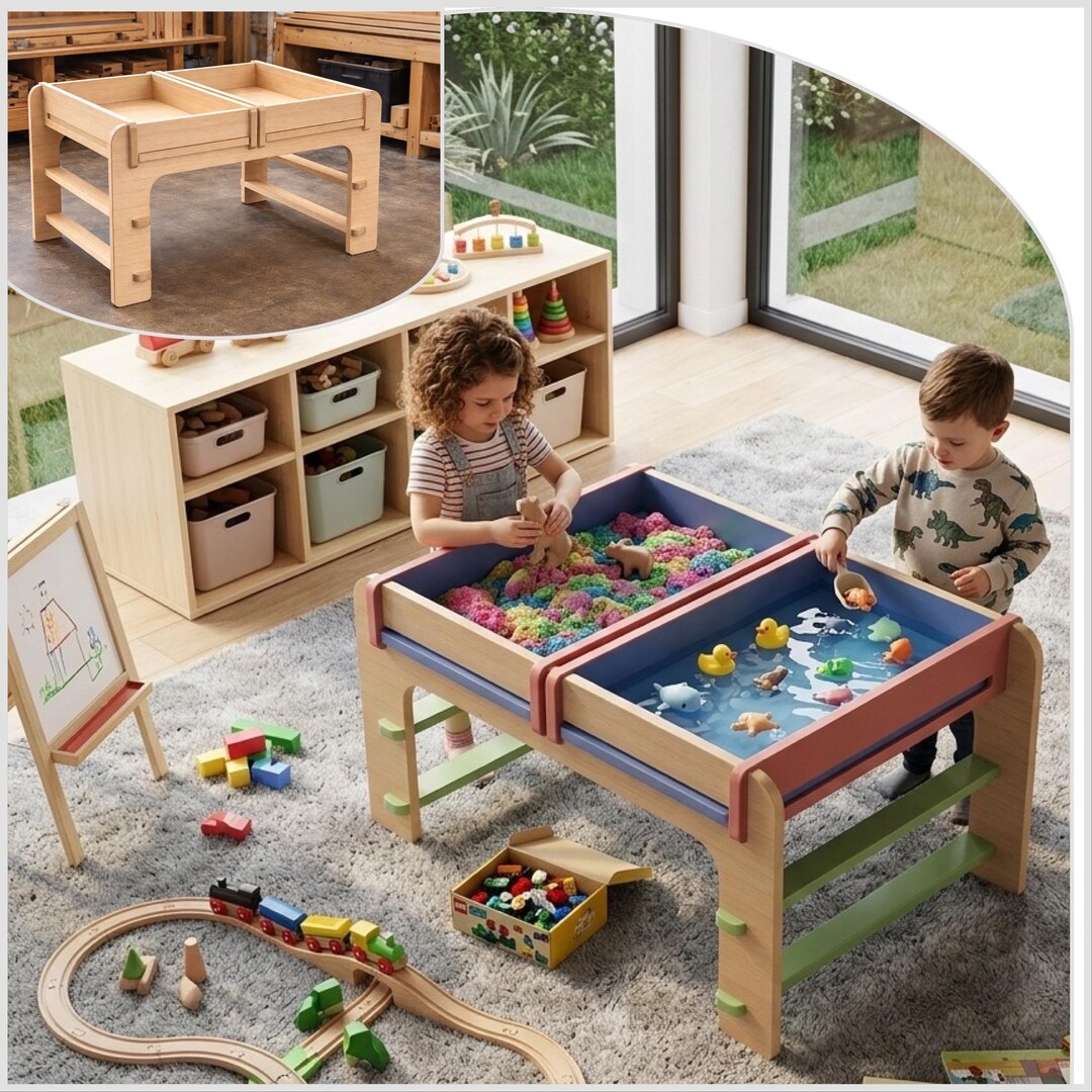 Planos para mesa sensorial Montessori: Archivos para mesa de ...