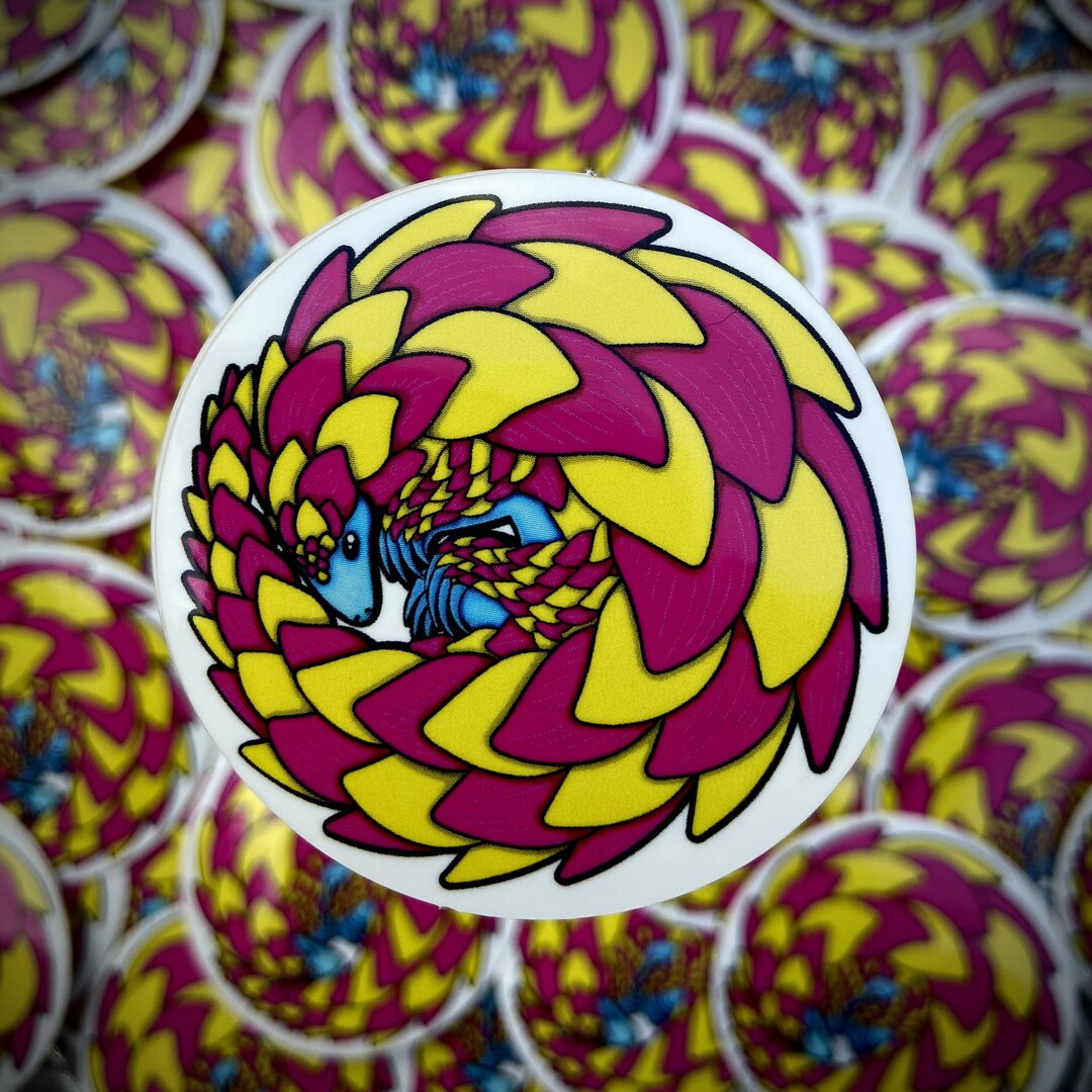 Pride Sticker pangolin - Etsy