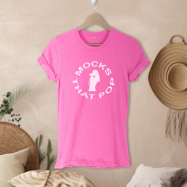 Comfort Colors 1717 Peony Mockup - Etsy