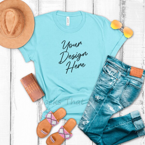 Turquoise T Shirt - Etsy