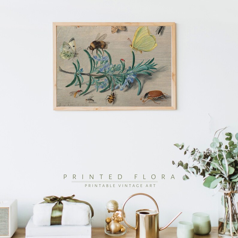 Vintage Flemish Painting | Gallery Art Print | DIGITAL PRINTABLE ...