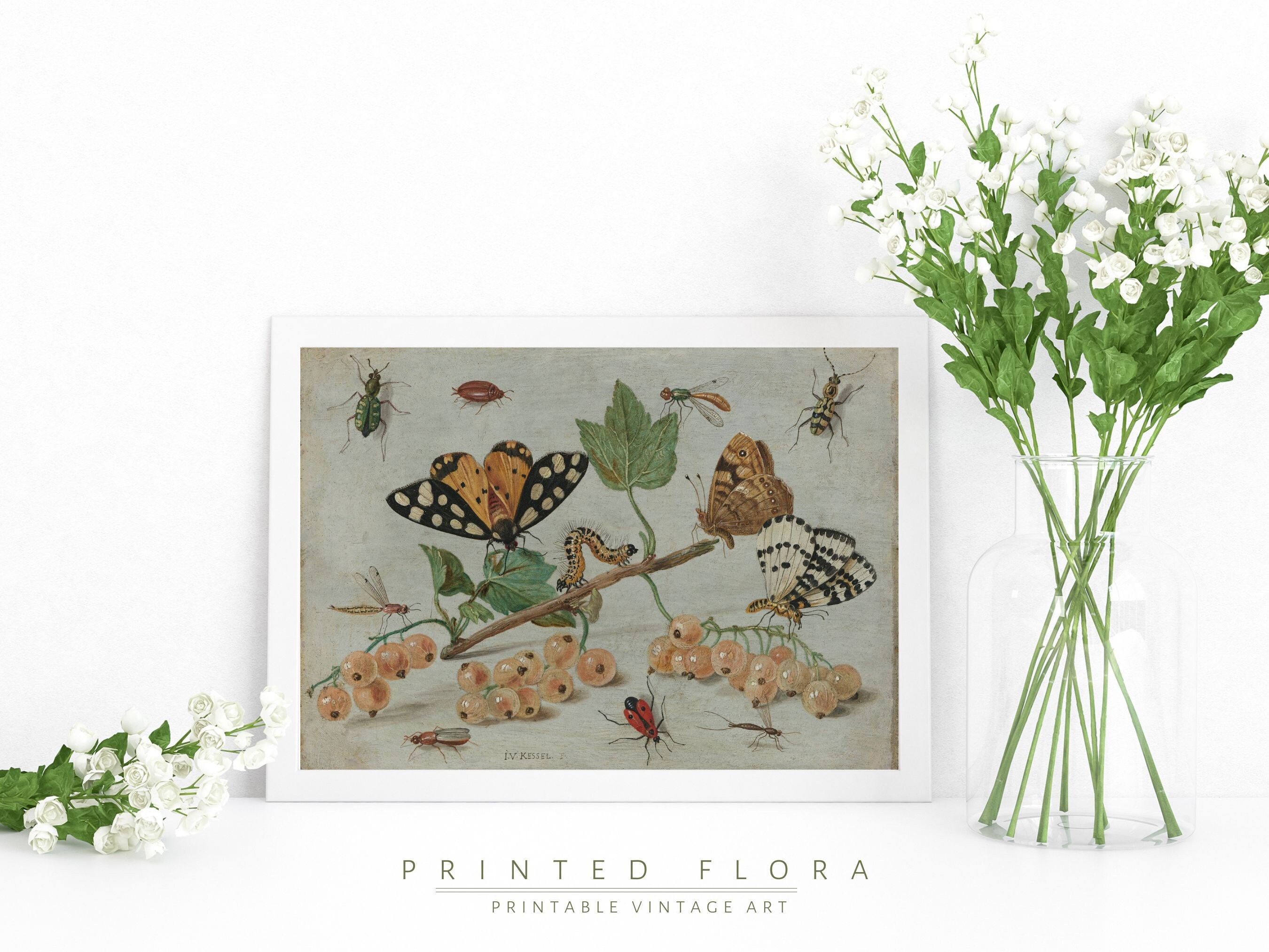 Vintage Flemish Painting | Gallery Art Print | DIGITAL PRINTABLE ...
