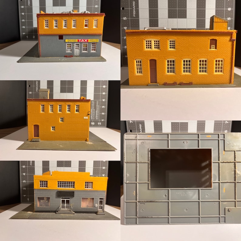 Vintage Scale Model Scenery Pieces - Etsy