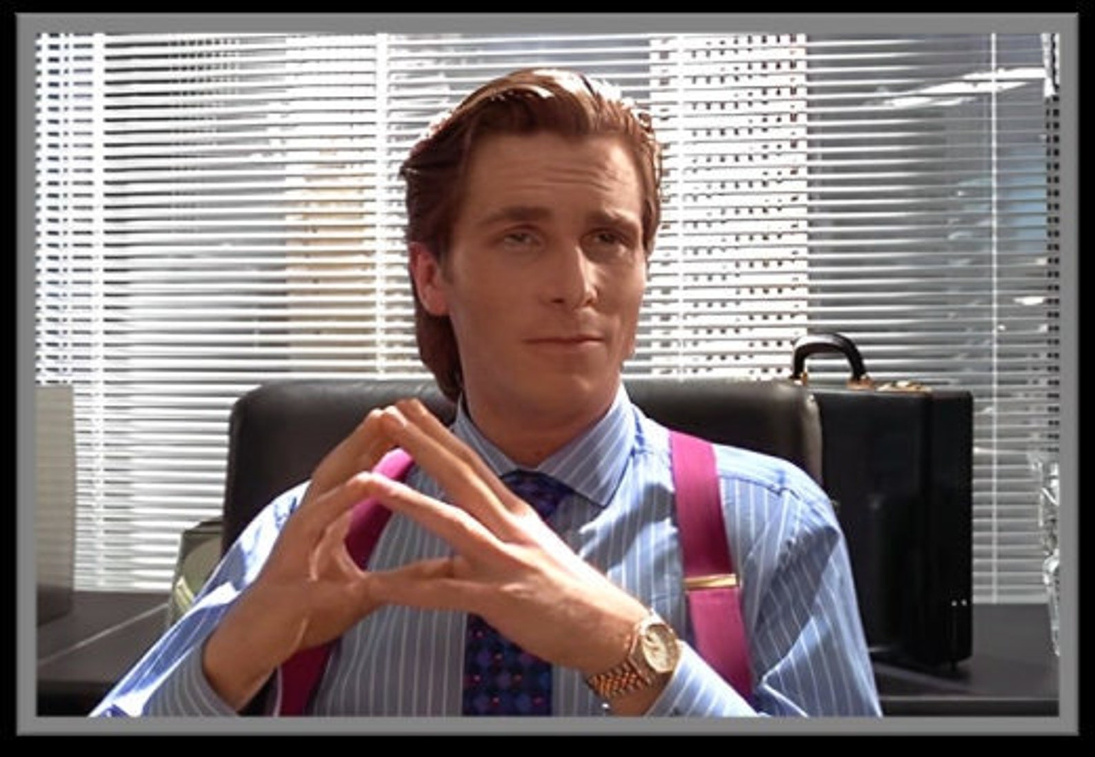 American Psycho Poster Patrick Bateman, Office Image - Etsy