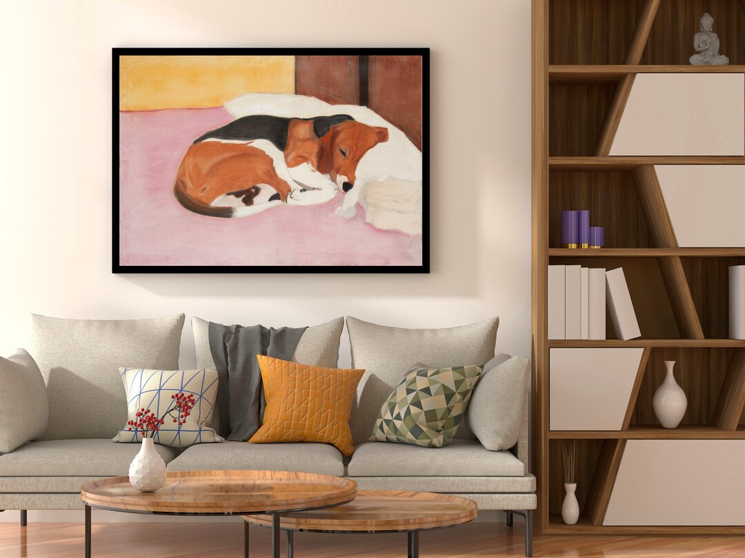 Charlie - Beagle Painting, Dog Wall Art, Dog Lover Gift, Gifts for Dog ...