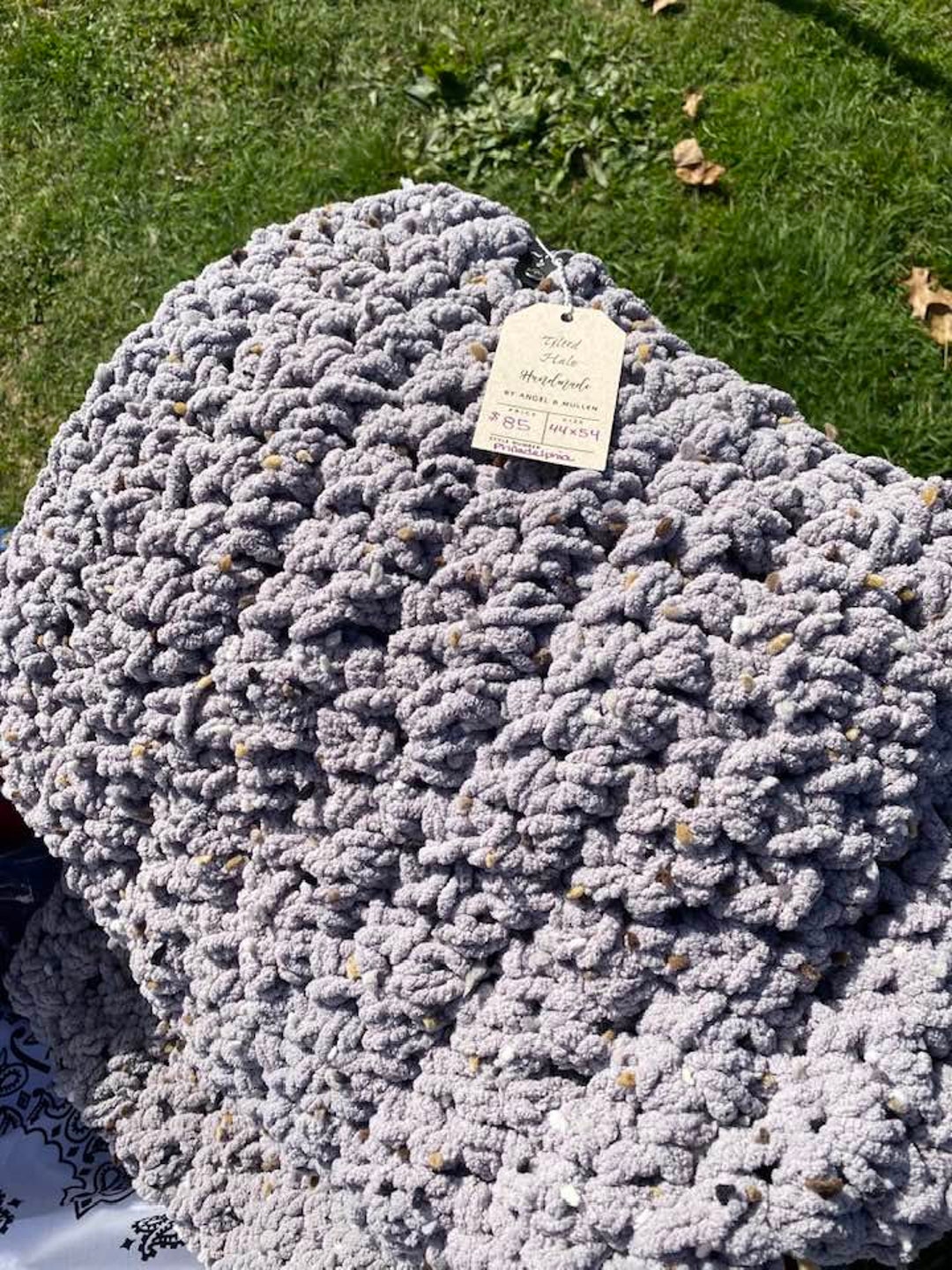 Finger Crochet Blanket philadelphia Handmade Cozy Throw Blanket - Etsy