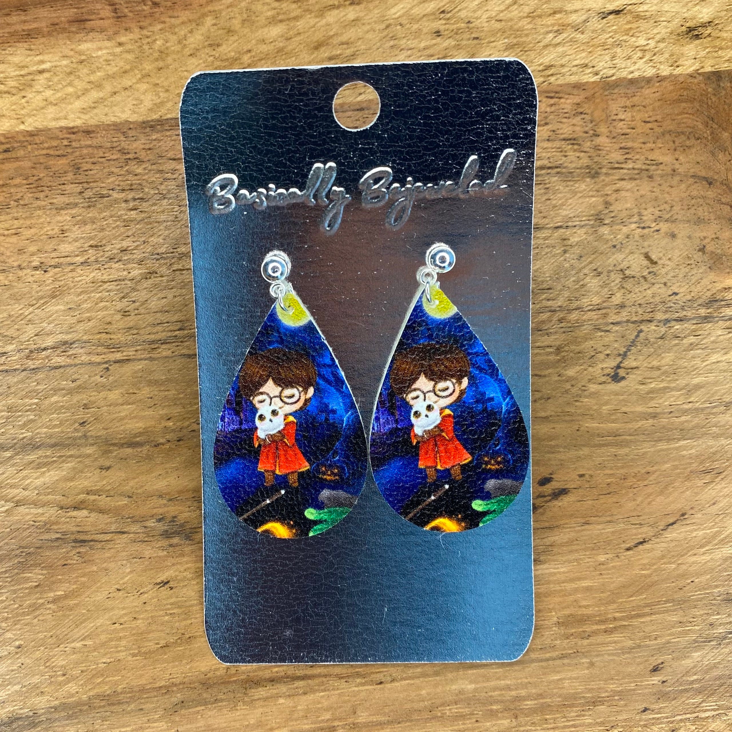 Wizard and Witches Earrings Wizard Jewelry Potter Fan Jewelry Teacher ...