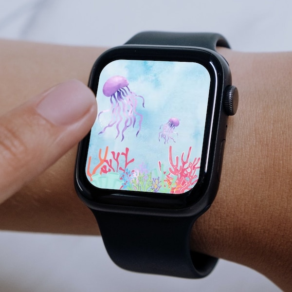 Jellyfish Wallpaper - Etsy