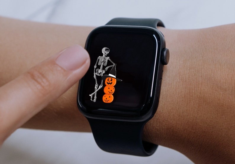 Halloween Apple Watch Face, Aesthetic Apple Watch Face, Apple Watch ...