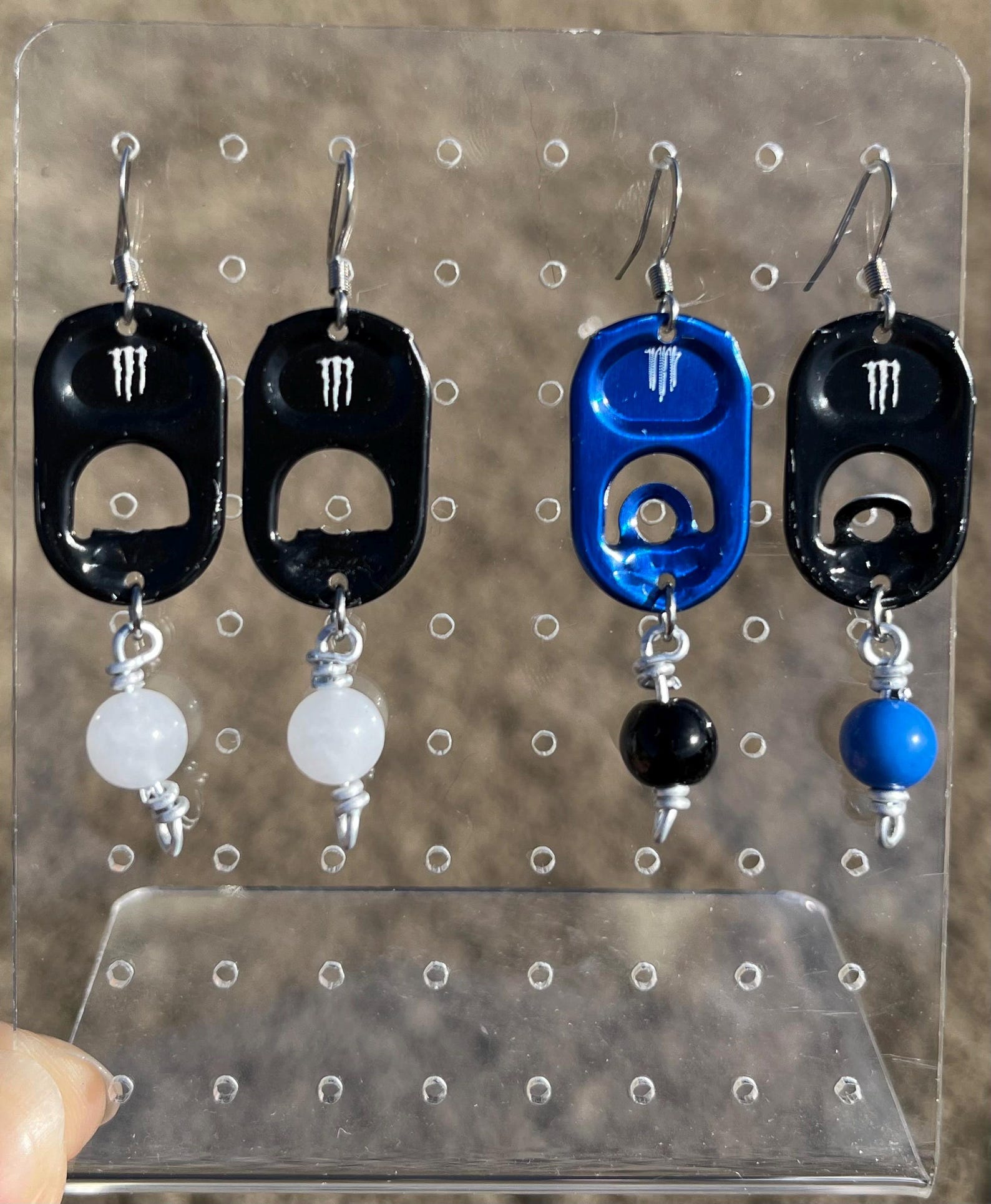 Can Tab Earrings | Pop | Soda | Silver | Up-cycled | Hypoallergenic - Etsy