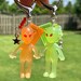 Alien Keychains Charm Glow in the Dark - Etsy