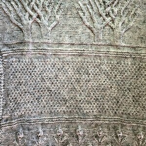 Large Tree of Life Knitted Blanket Pattern Detailed and Expanded - Etsy