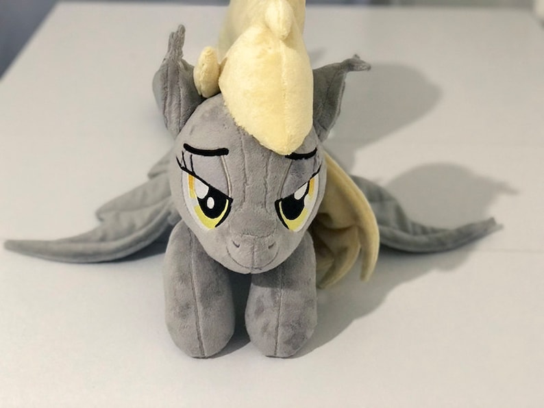 My Little Pony Inspired Bat Derpy Plush Half-lid Eyes - Etsy