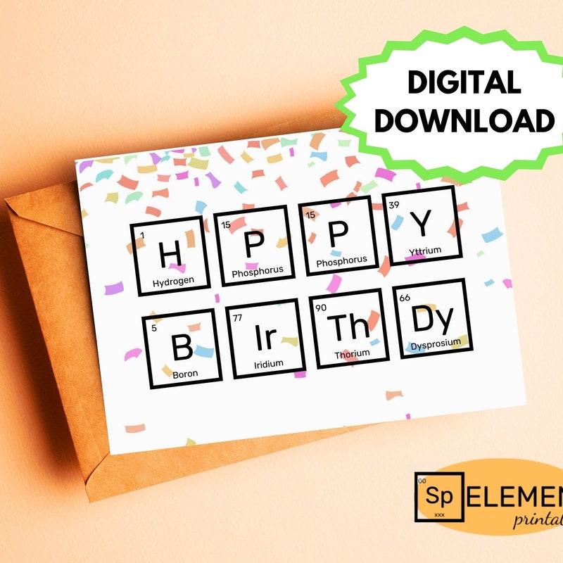 Nerdy Birthday Card - Etsy