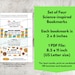 Science Inspired Bookmarks PRINTABLE (bundle of 4) // Periodic Table ...