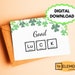 Nerdy Good Luck Card, Printable, Chemistry Card, Science Card, Periodic ...