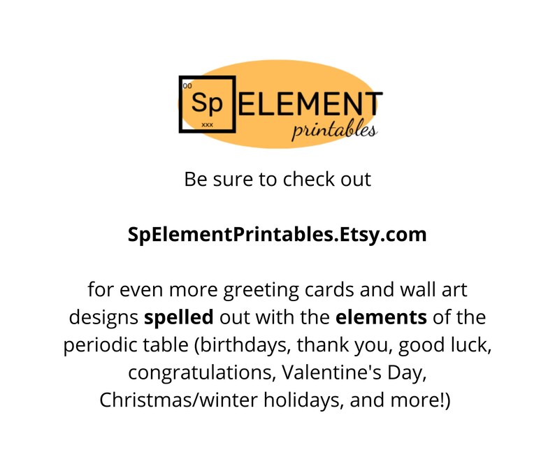 Periodic Table Valentines PRINTABLE Science Classroom Valentine Kids ...