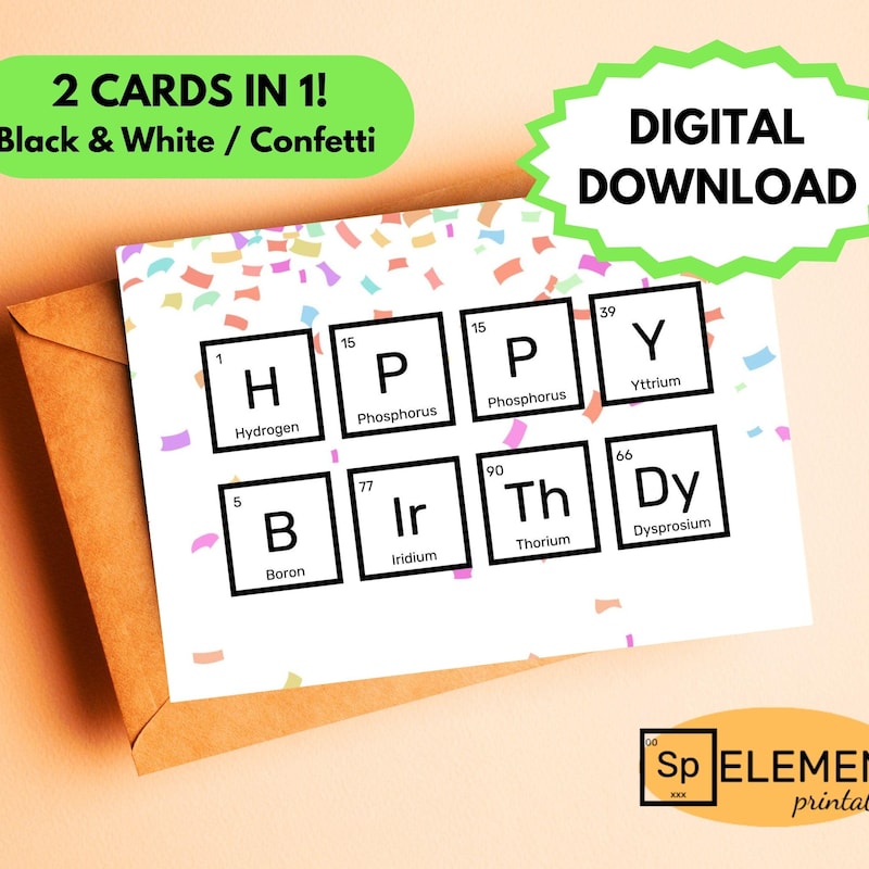 Chemistry Birthday - Etsy