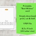 Best Wishes Card Printable, Periodic Table of Elements, for Science ...