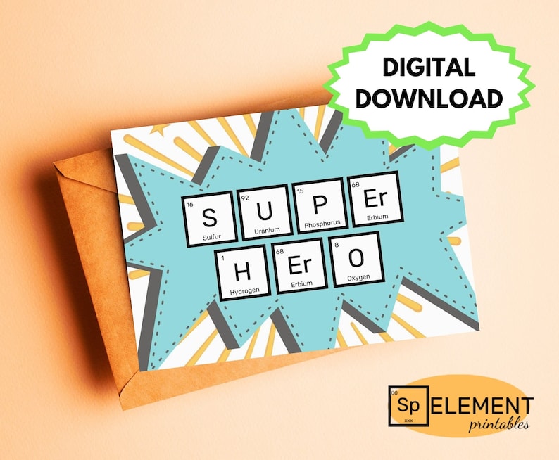 Super Hero Card Printable Graduation Congratulations - Etsy