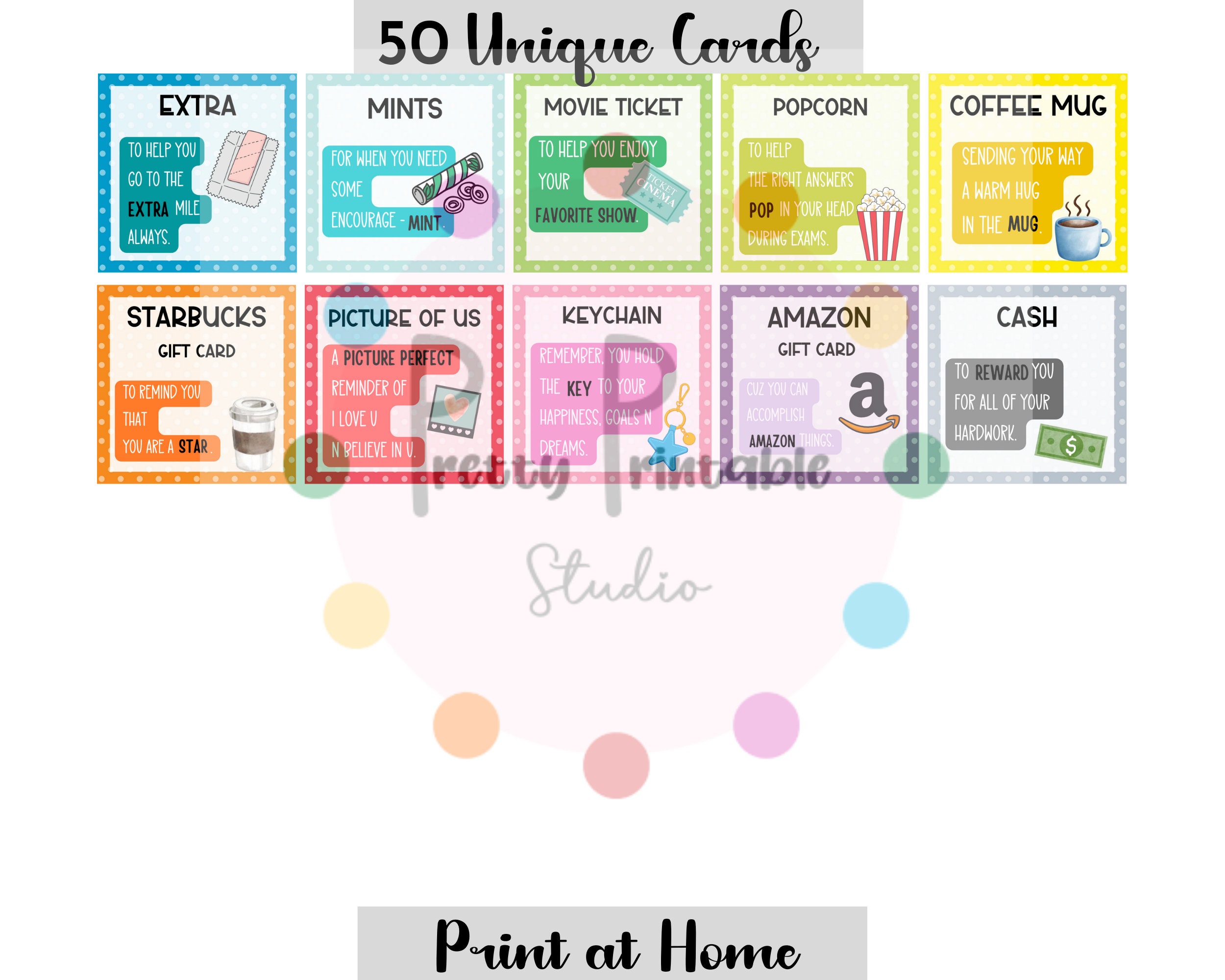 College Care Package - College Gift Tag - College Survival Kit ...