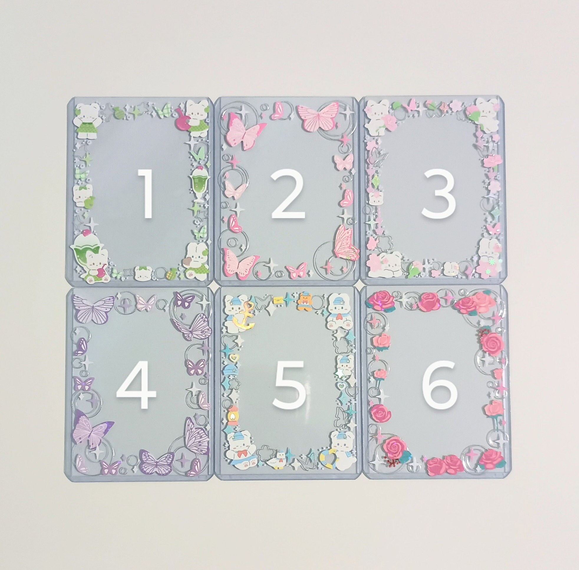 Cute Premade Decorated Toploaders | Toploader Deco - Etsy