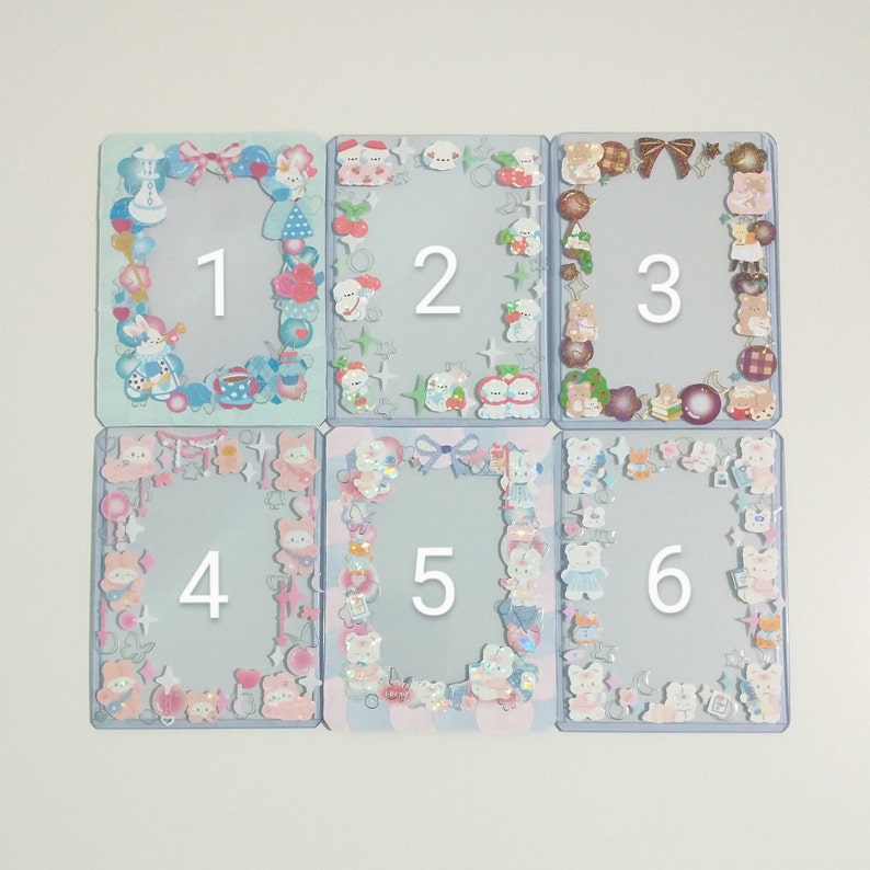 Cute Premade Decorated Toploaders | Toploader Deco - Etsy