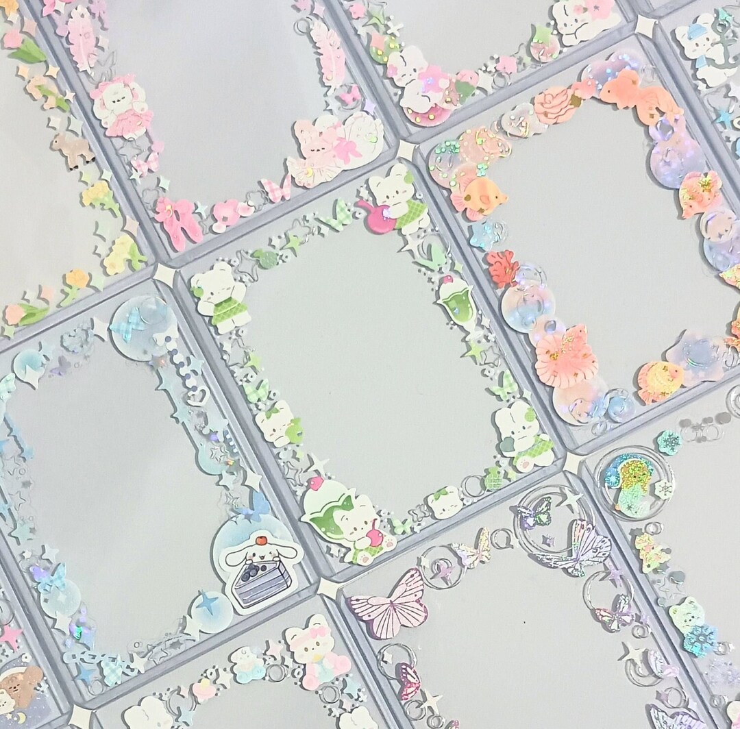 Cute Premade Decorated Toploaders | Toploader Deco - Etsy