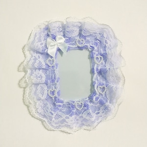 Purple and White Lace Toploader - Etsy