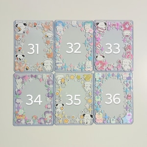 Cute Premade Decorated Toploaders | Toploader Deco - Etsy