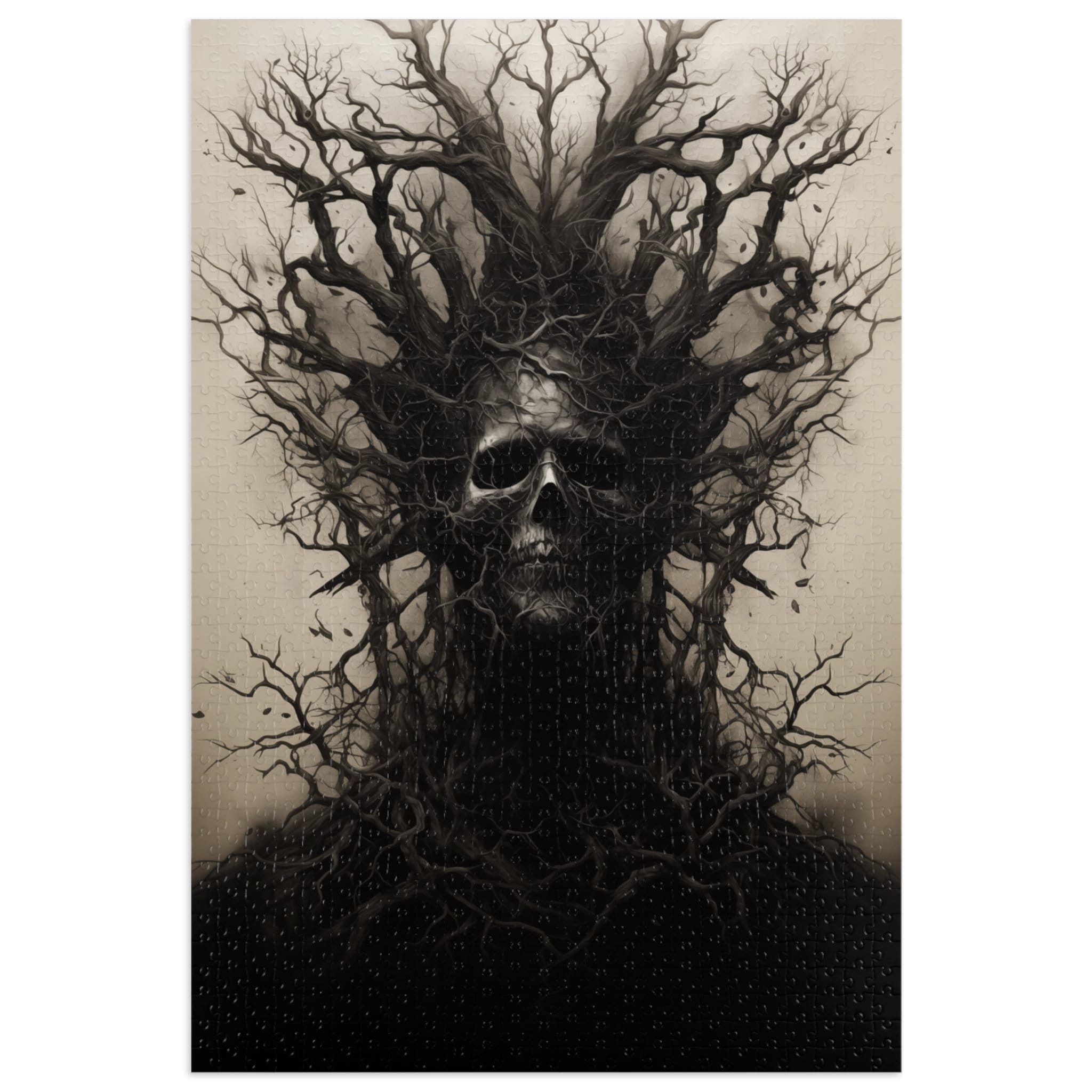 Dark Tree of Life 2 Unique Jigsaw Puzzle, 252, 500, 1000 Piece Folklore ...
