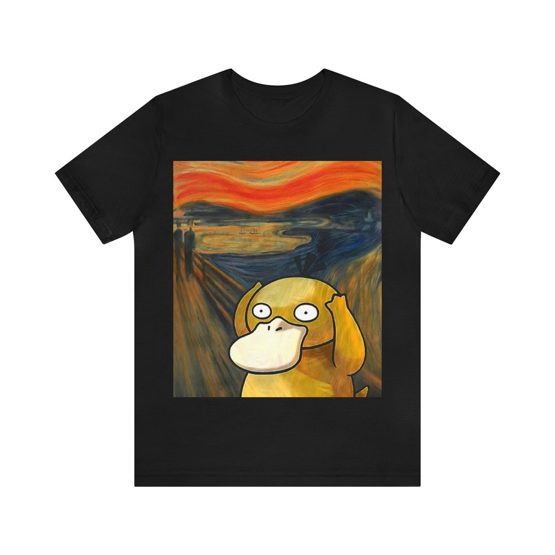 Psyduck the Scream Shirt - Etsy Canada