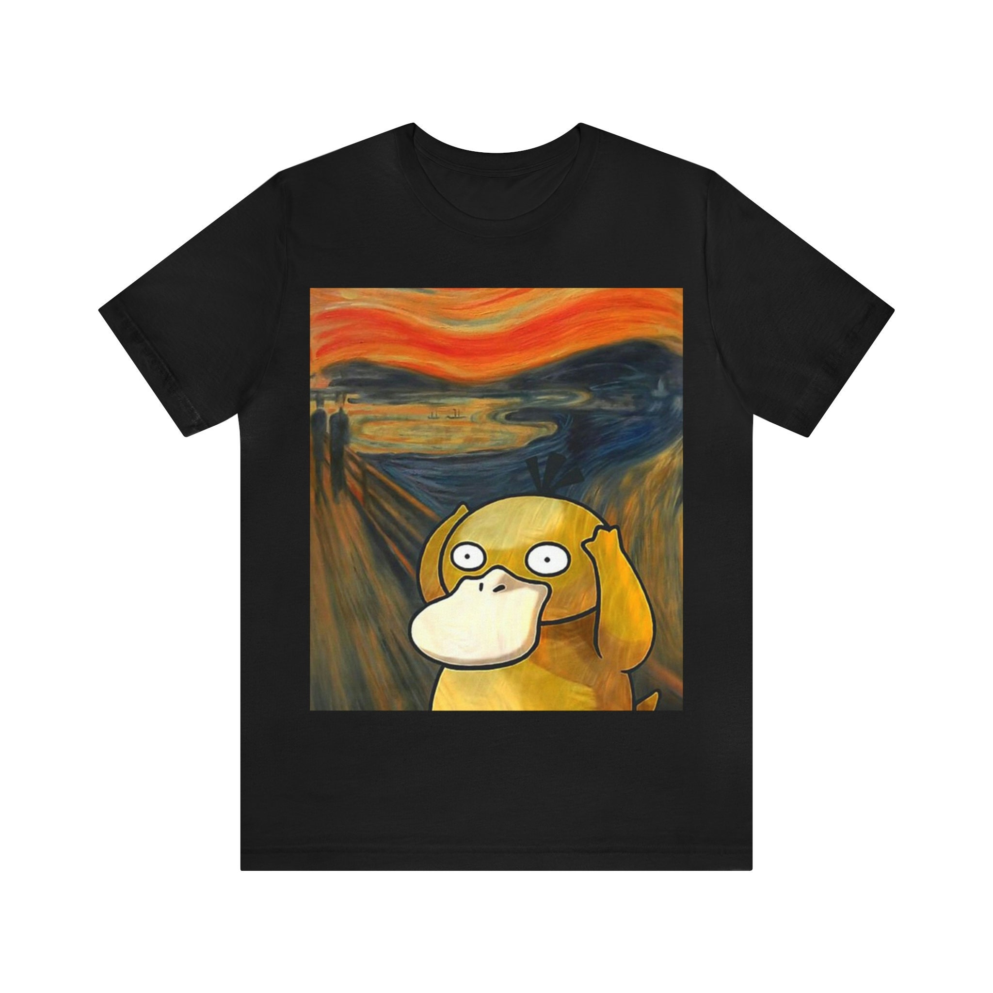 Psyduck the Scream Shirt - Etsy Canada