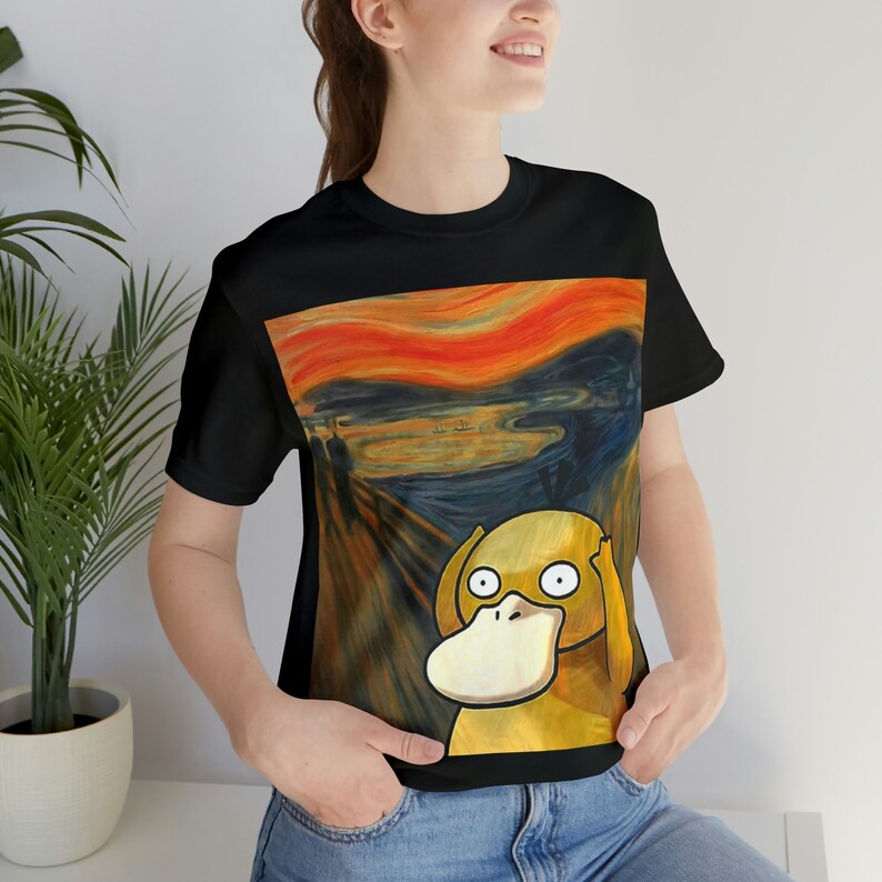 Psyduck the Scream Shirt - Etsy Canada