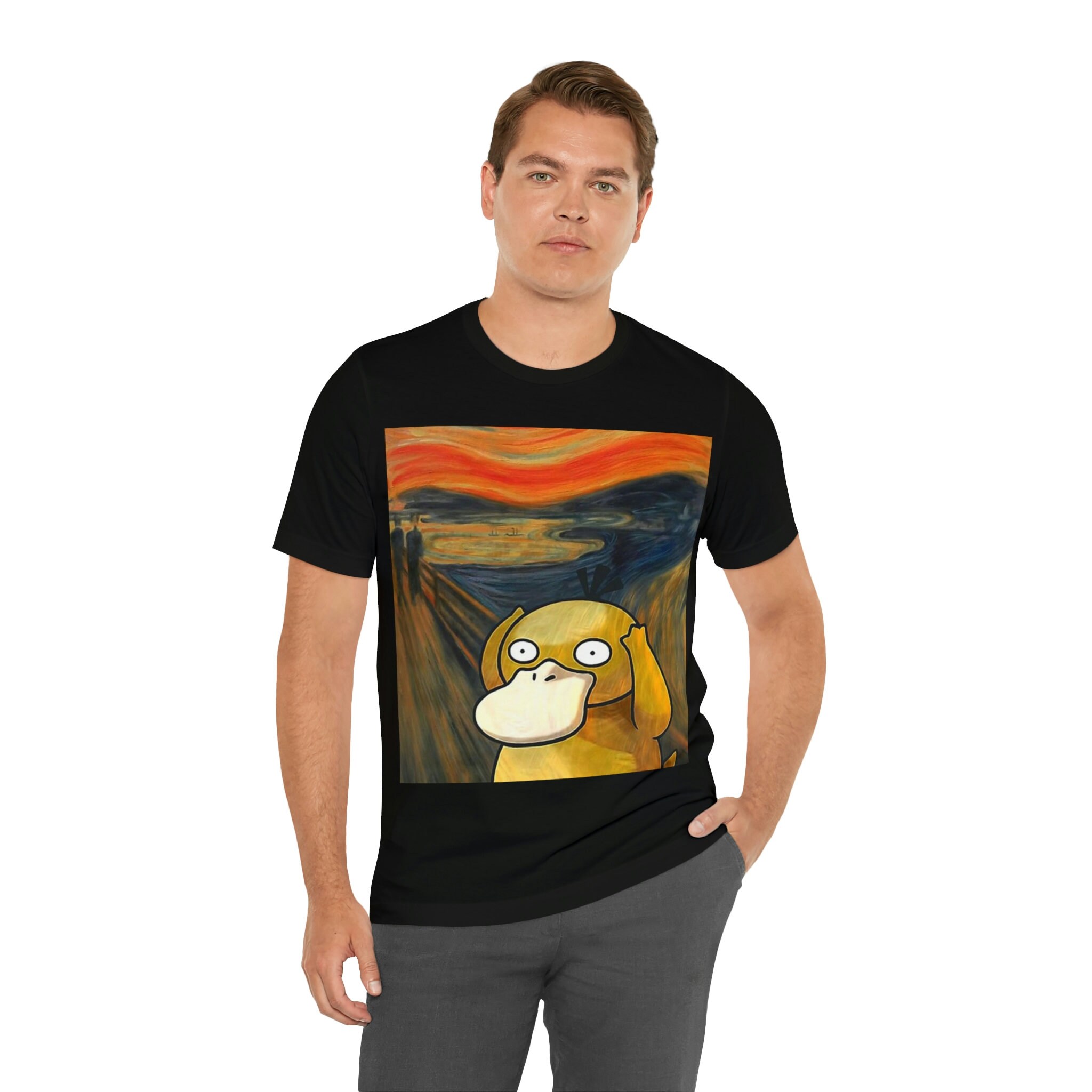 Psyduck the Scream Shirt - Etsy Canada