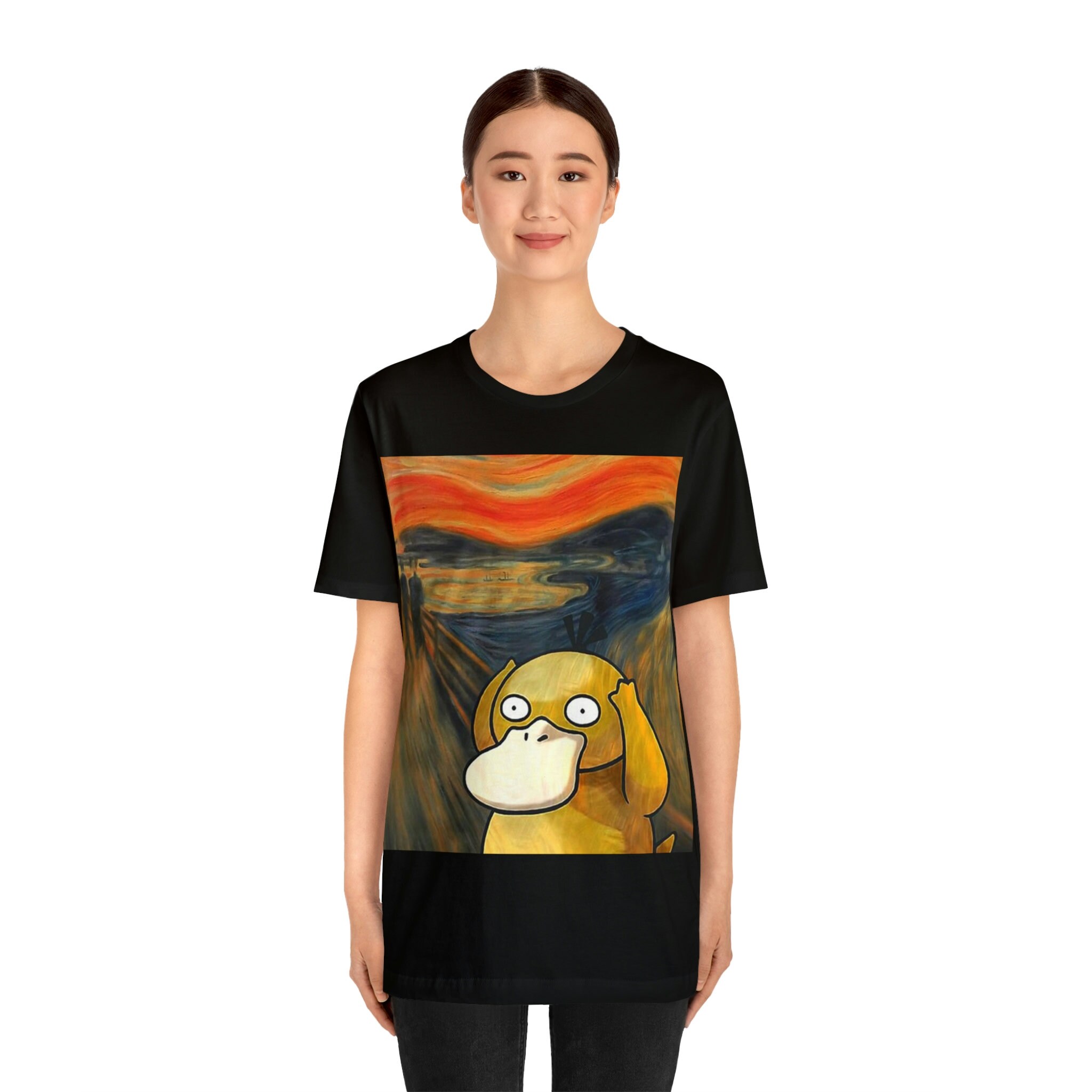 Psyduck the Scream Shirt - Etsy Canada
