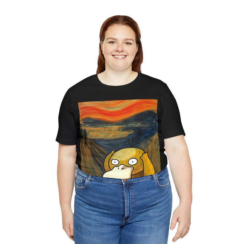 Psyduck the Scream Shirt - Etsy Canada