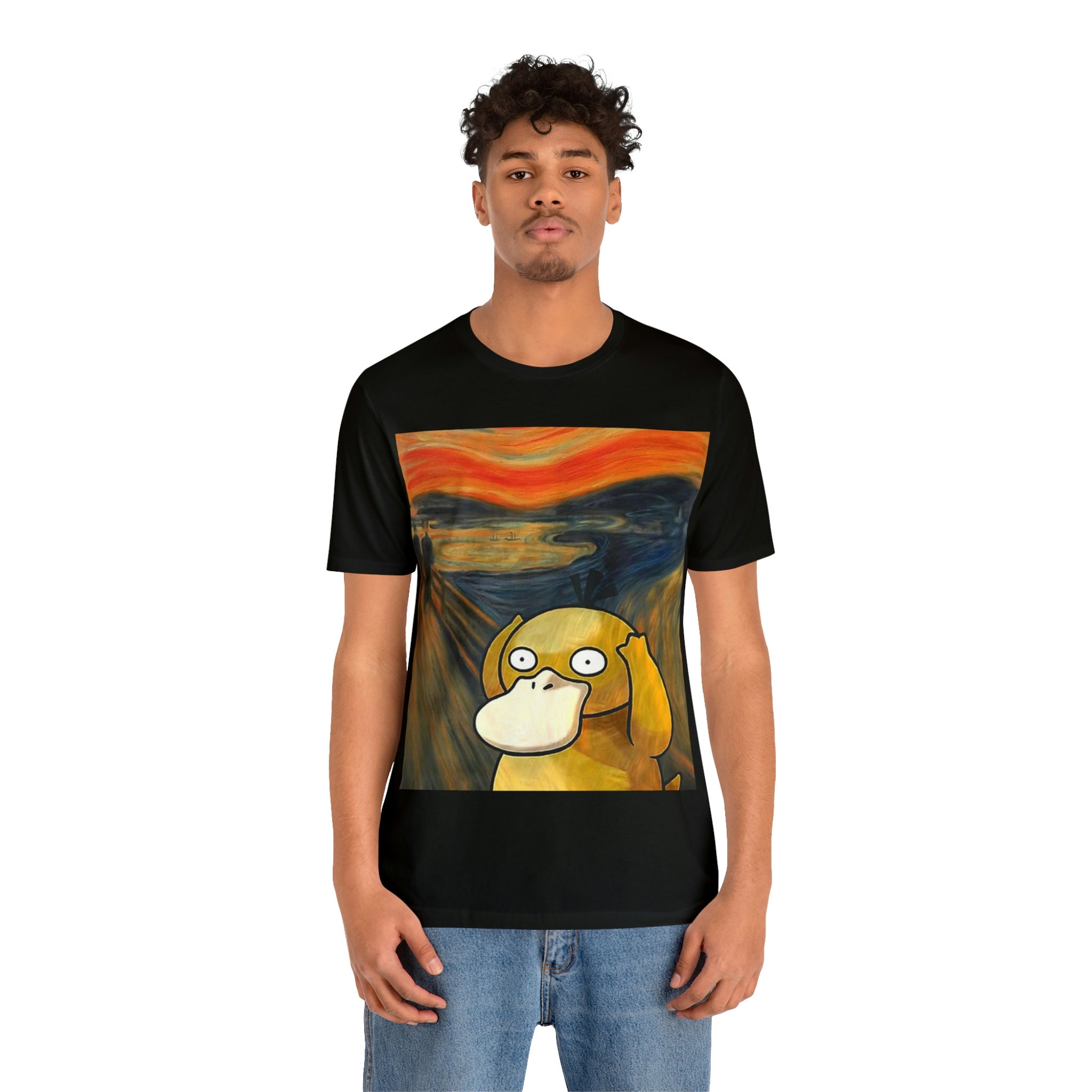 Psyduck the Scream Shirt - Etsy Canada