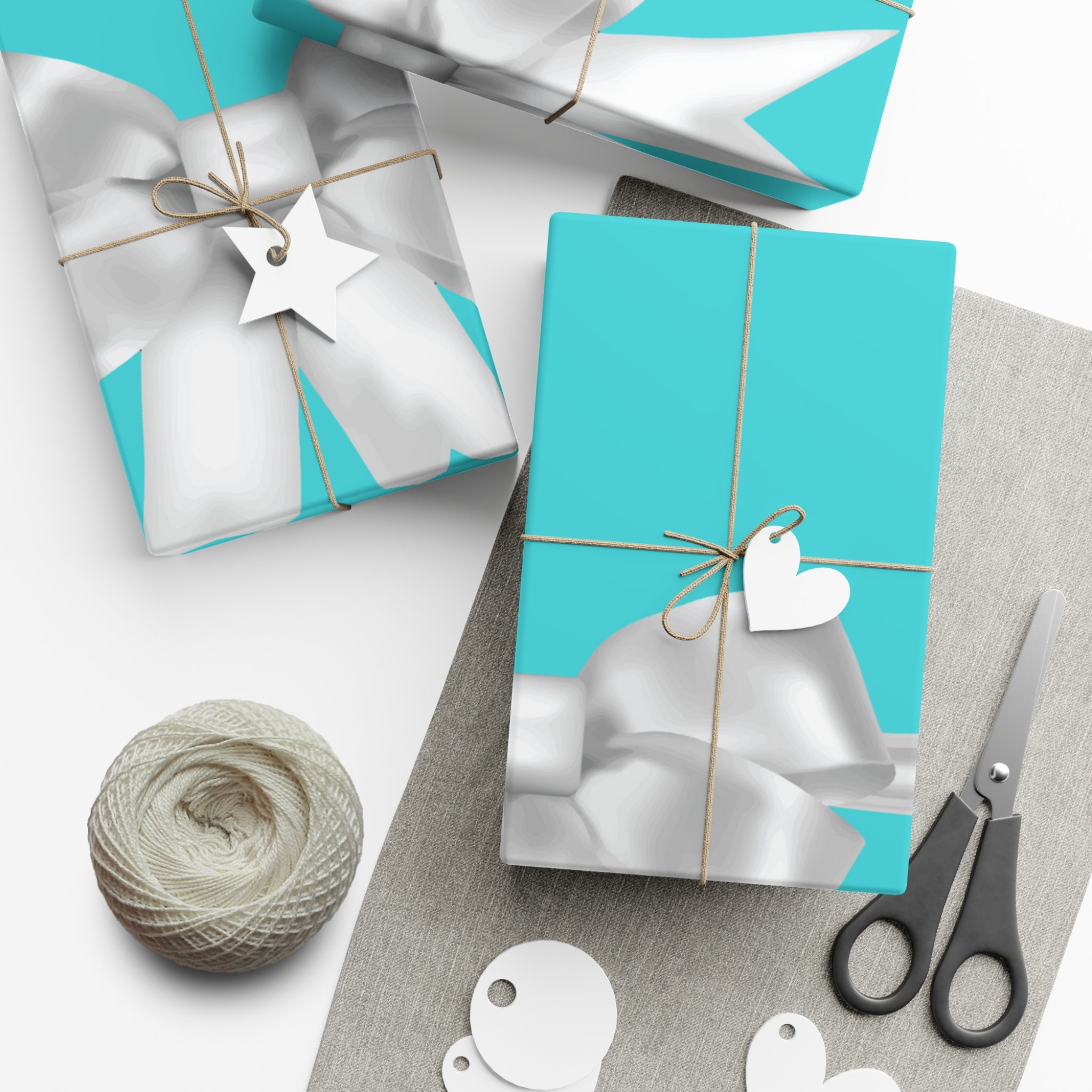 Tiffany Turquoise Wrapping Paper Custom Design by Vuedelavie for ...