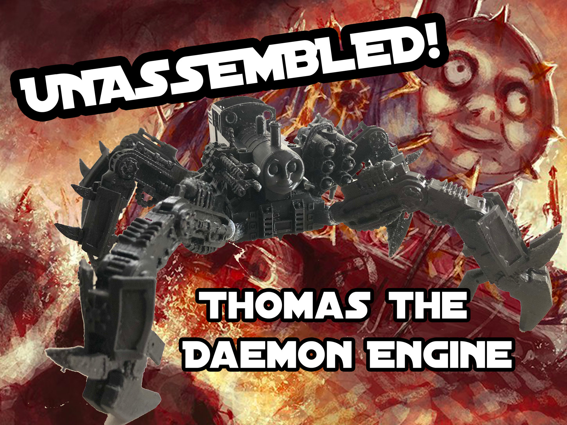 Thomas the Daemon Engine Proxy Model for Table Top War - Etsy