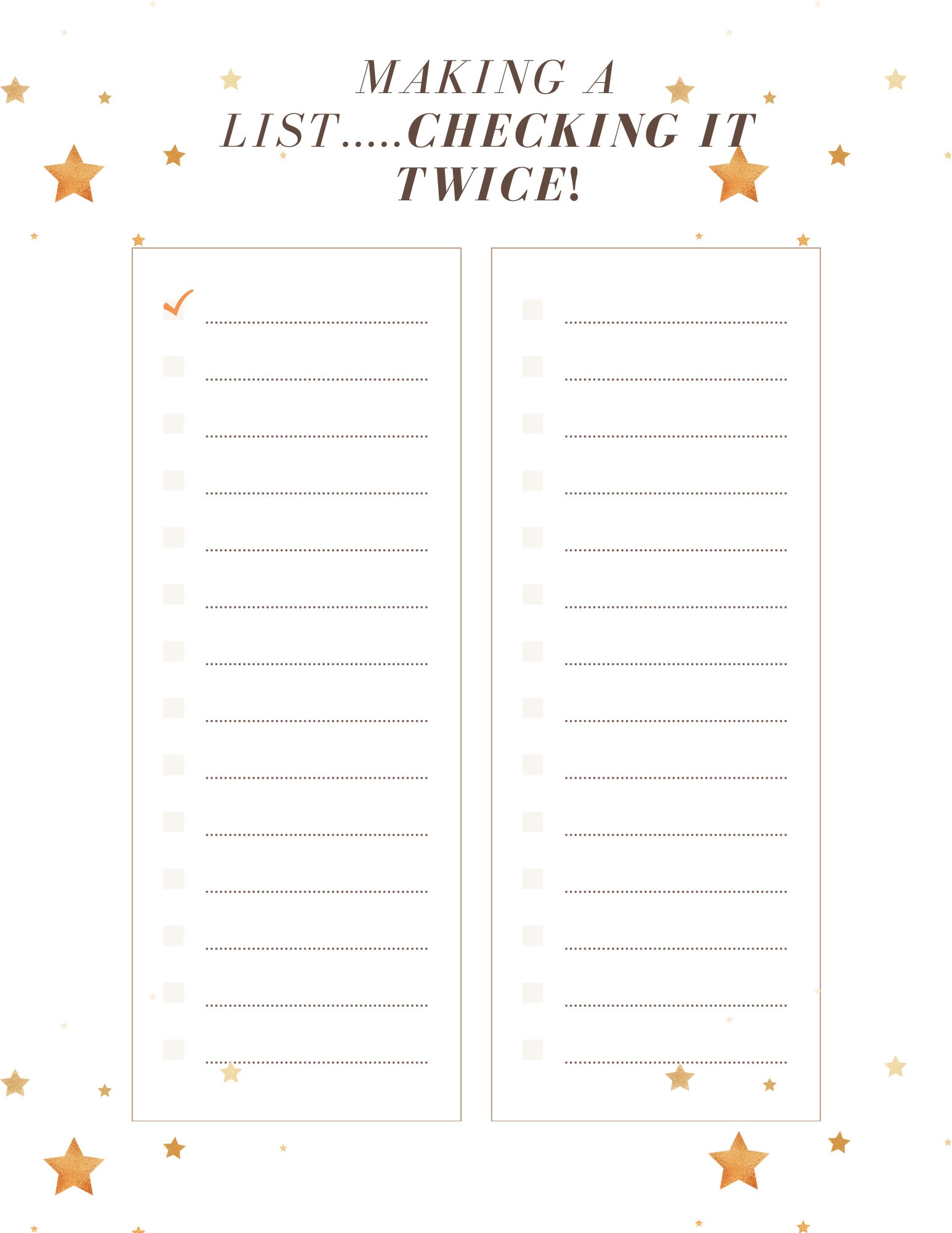 Making A List..... Checking It Twice, Digital PDF Download - Etsy