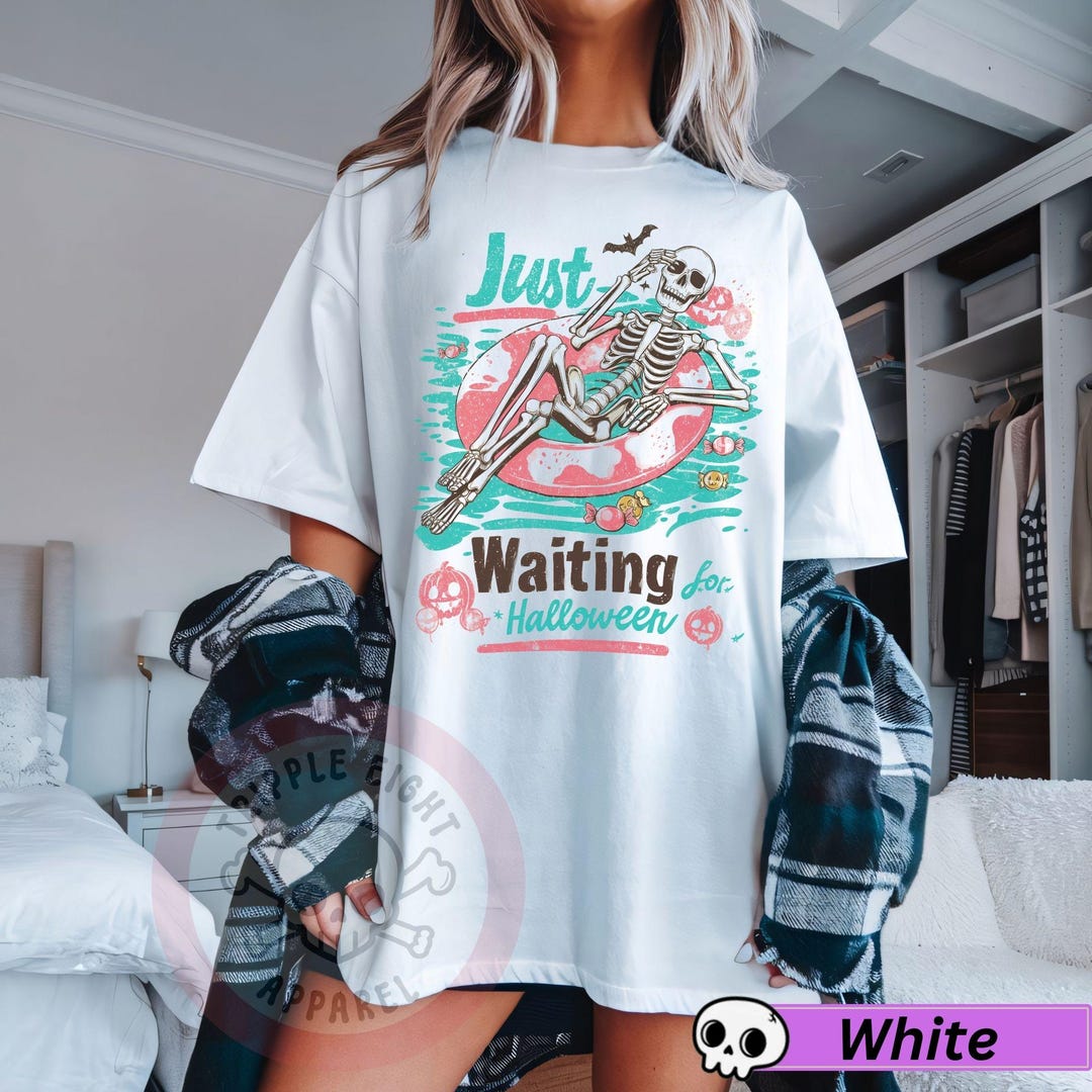 Summerween Tshirt, Summer Skeleton, Spooky Summer Tee, Vacation Shirt ...
