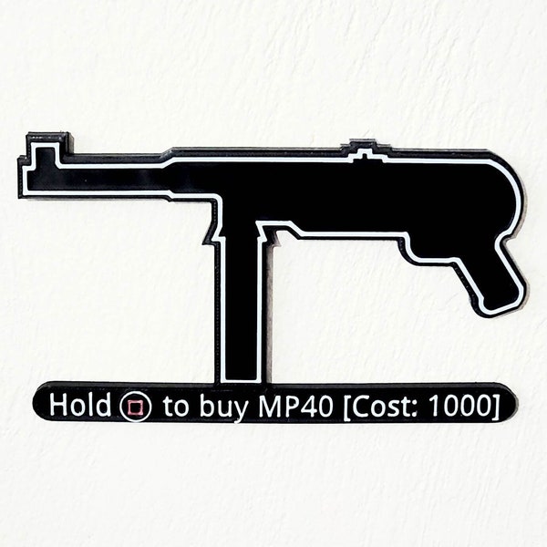 Cod Zombies Wall Buy - Etsy