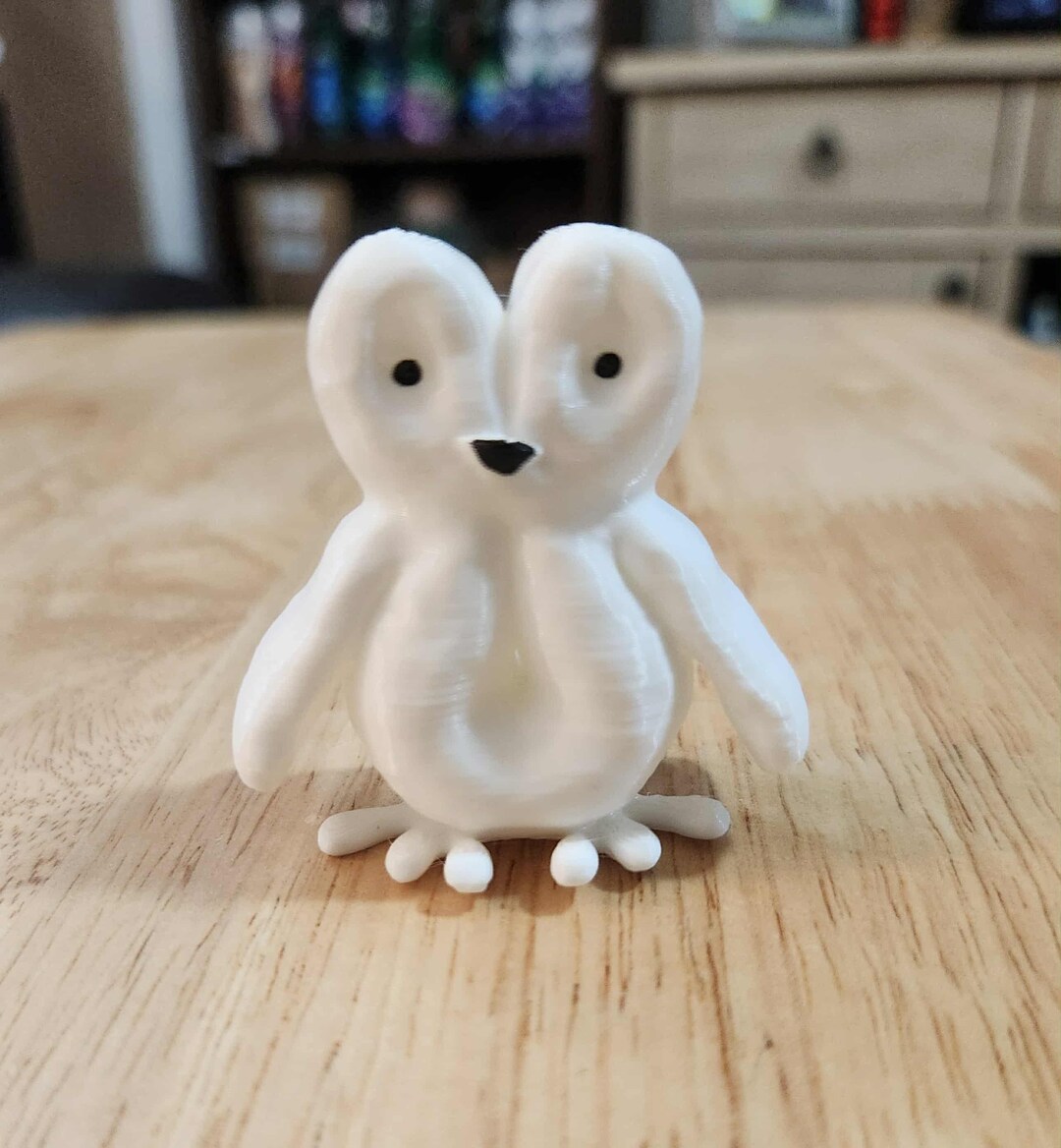 Towel Owl 3D PRINTED 2" TALL Fun Cute Cruise Ship Souvenir Figurine ...