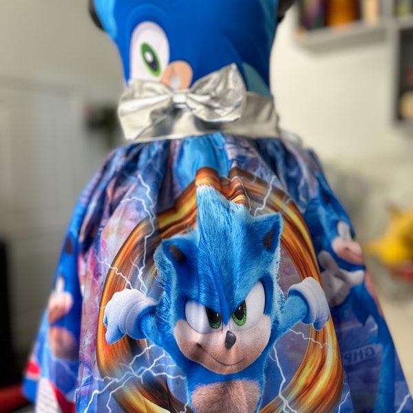 Sonic Dress for Girl - Etsy