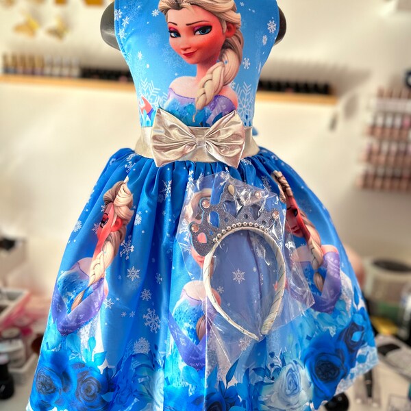 Frozen Dress - Etsy